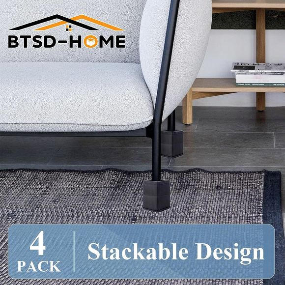 BTSD-home | Other | Btsdhome Bed Risers 3 Or 6 Inch Heavy Duty ...
